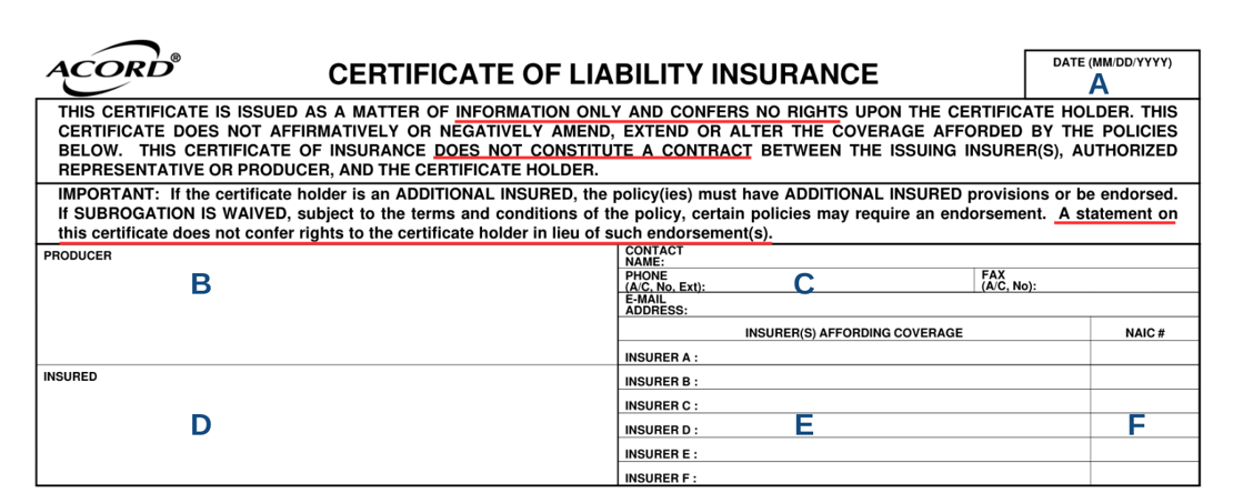 The Definitive Guide to Reading a Certificate of Insurance